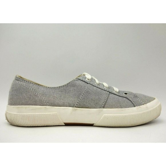 Chaps | Shoes | Chaps Caelyn Gray Canvas Casual Lace Up Tennis Shoes ...
